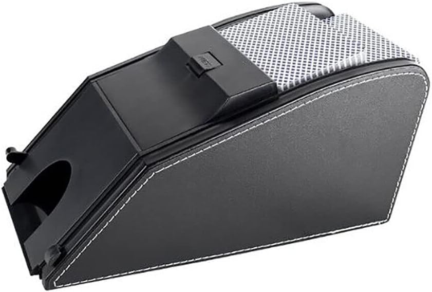 Amazon.com : YIYIBYUS Automatic Electronic Card Shuffler, 2 Decks Poker Cards Shuffling Machine ...