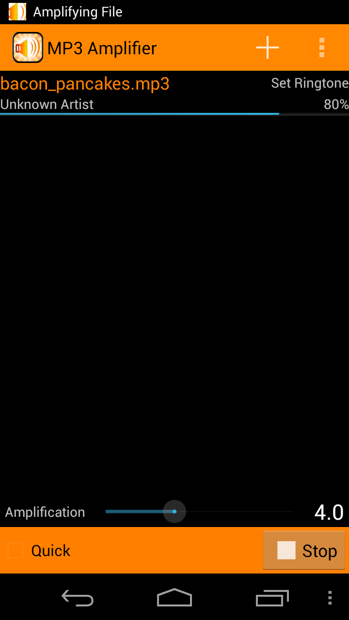 MP3 Amplifier - App on Amazon Appstore