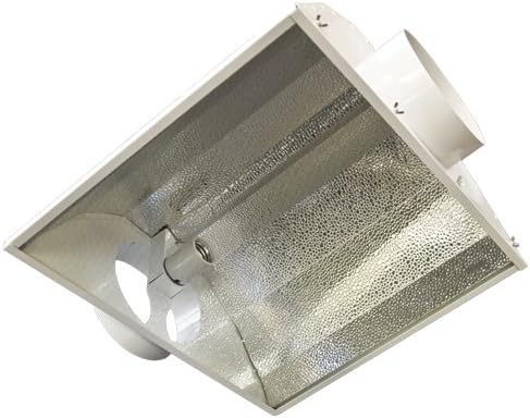 Amazon.com : 8" Grow1 Air Cooled HPS MH Grow Light Reflector Hood ...