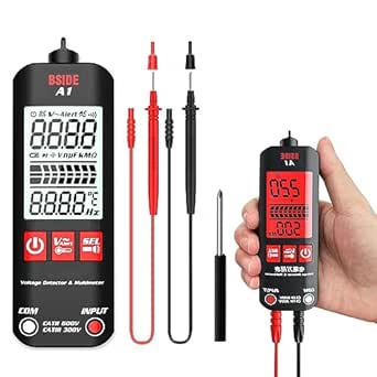Automatic Anti-Burn Digital Multimeter Dual Mode, Zero and Fire Wires ...