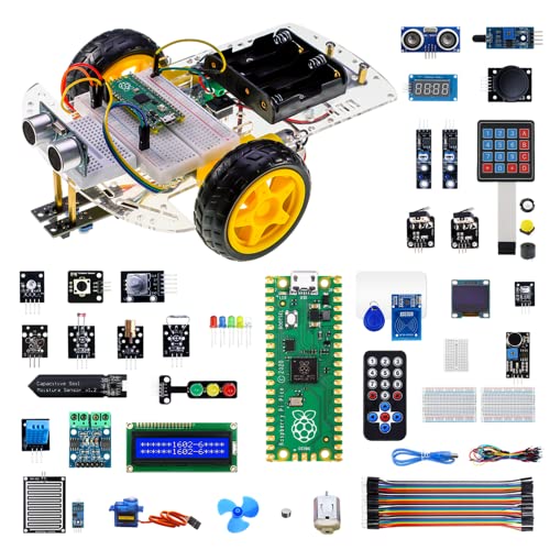 Kits For Raspberry Pi Pico Sensor Advanced Kit For Programming Pi Pico Micropython 32 Projects