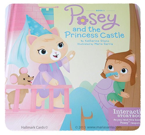Hallmark Interactive Book: Posey and the Princess Castle Book 1 ...
