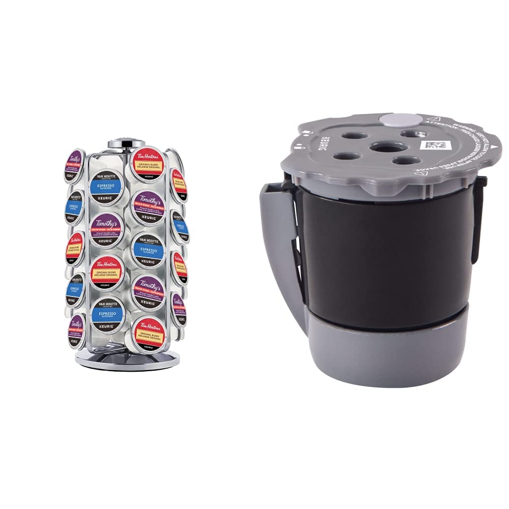 Amazon.com: Keurig Storage Carousel, Coffee Pod Storage, Holds up to 36 ...
