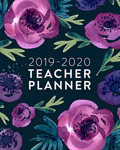 2019-2020 | Teacher Planner (2019 2020 12-Month Teacher Academic Lesson ...