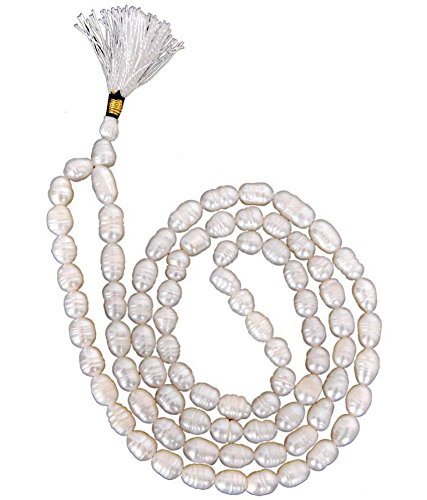 Rattan White Moti Mala : Amazon.in: Jewellery