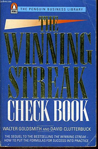 The Winning Streak Check Book (Business Library): Goldsmith, Walter ...