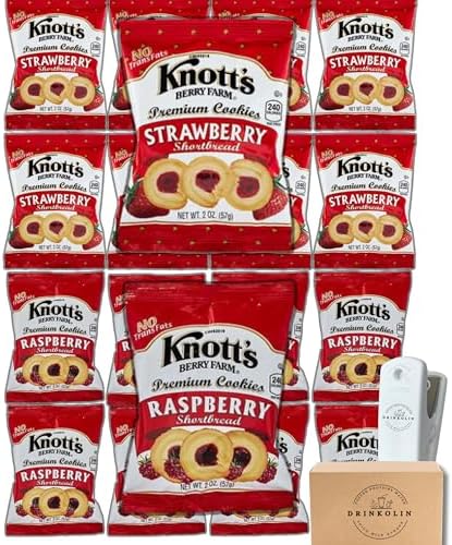 Amazon.com: Knott's Berry Farm Premium Berry Jam Shortbread Cookies, 2 ...