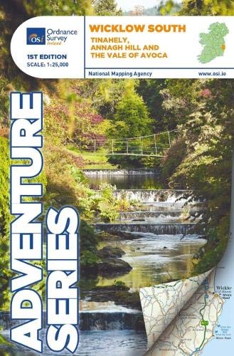 Wicklow South Adventure Map | Water-Resistant | Tinahely, Annagh Hill ...