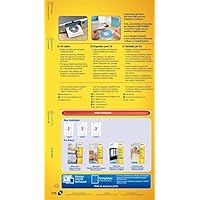 Avery L6043-100 Self-Adhesive CD Labels, 2 Labels Per A4 Sheet : Amazon ...