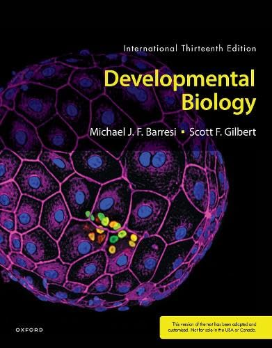 Developmental Biology: Amazon.co.uk: Barresi, Michael, Gilbert, Scott ...