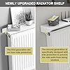 Amazon.com: Upgraded Floating Radiator Shelf No Drilling - Aluminum ...