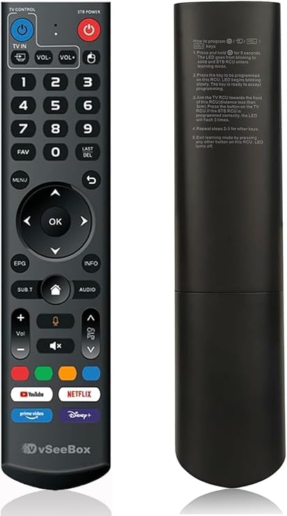 Amazon.com: Genuine vSeeBox V3 Pro Bluetooth, Voice Command Remote ...