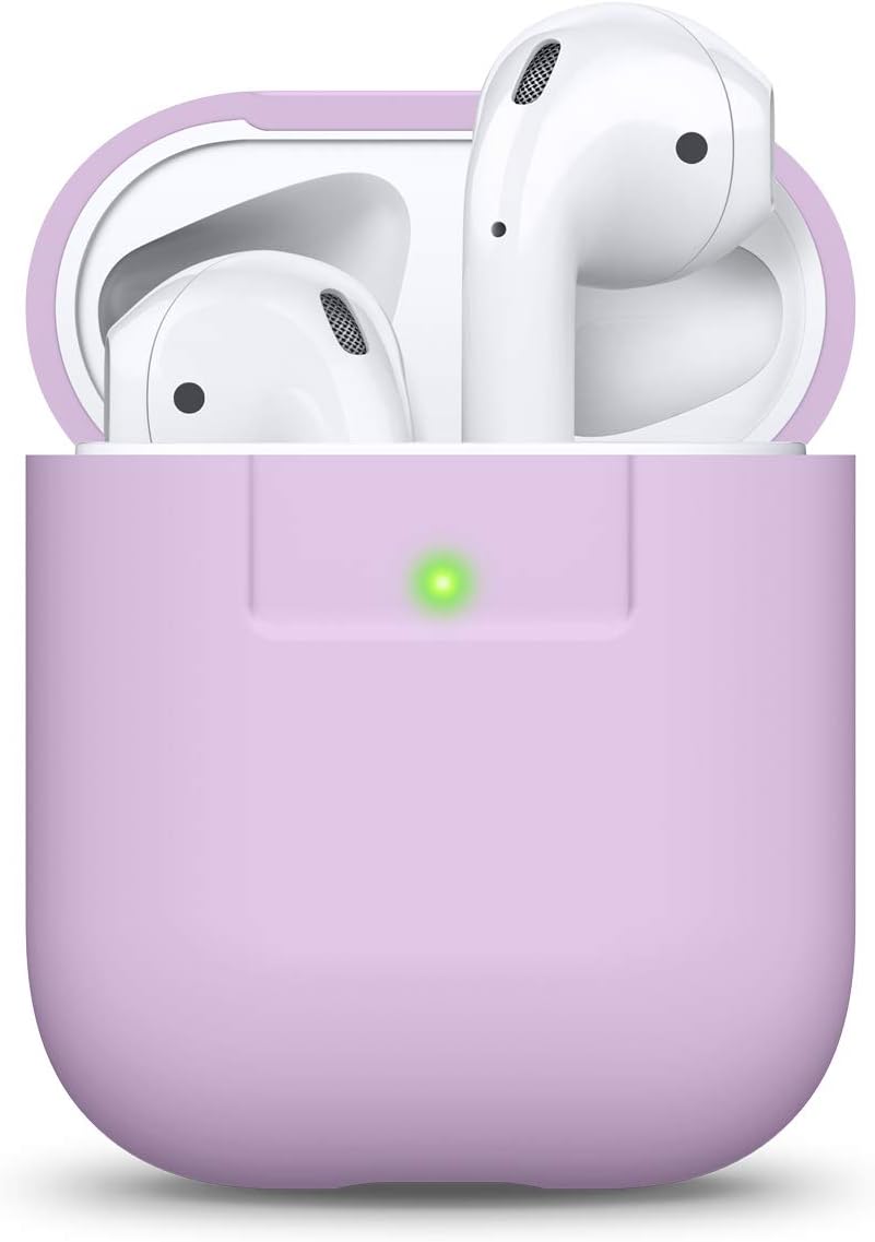 elago Premium Silicone AirPods Case Designed for Apple AirPods 1 and 2 ...