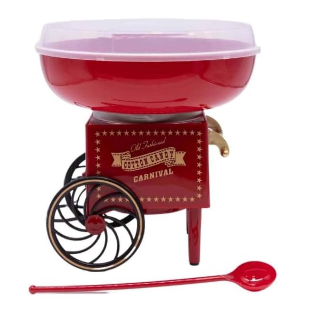 Marco Paul Candy Floss Machine Cotton Candy Maker - 500W Retro Design ...