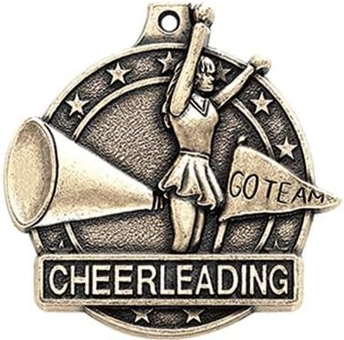 Amazon.com : Cheer Medals - Cheerleading Medal - Cheerleading Medallion ...