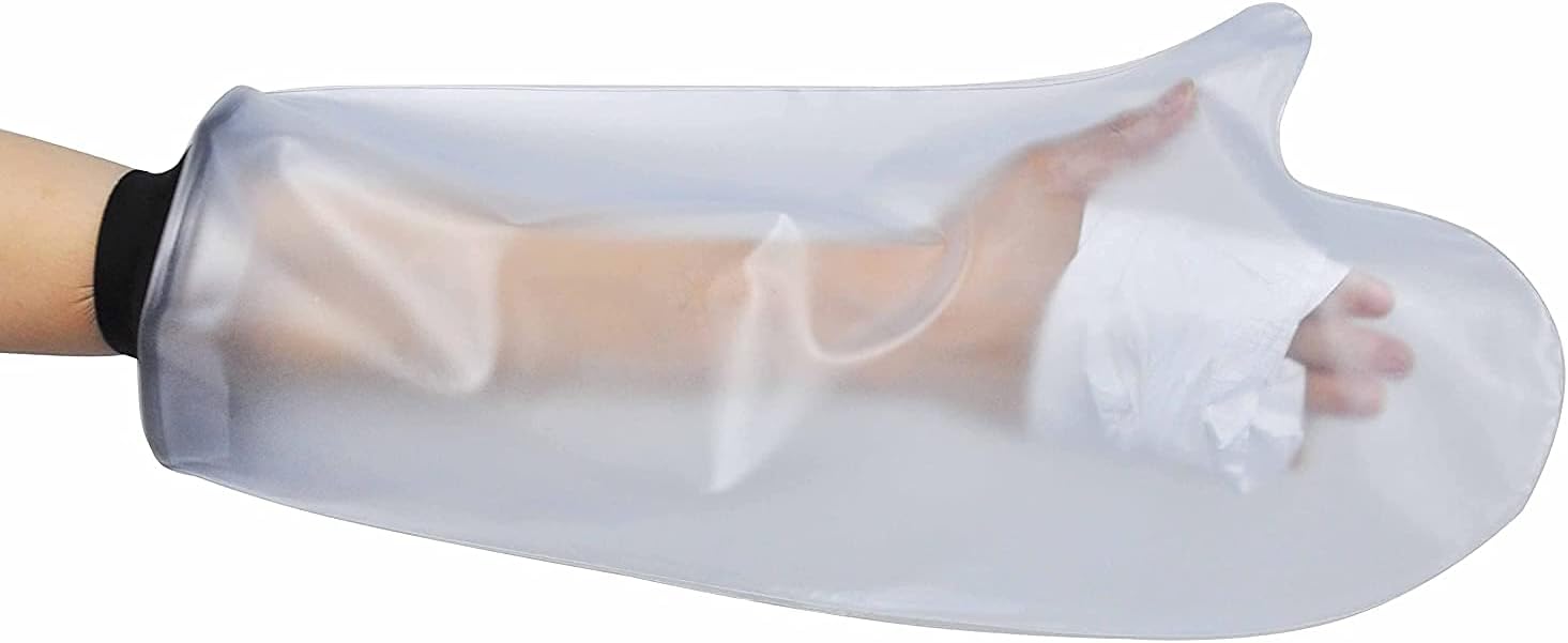 Waterproof Arm Cast Cover for Shower, Protector Arm Sleeve,Also for ...
