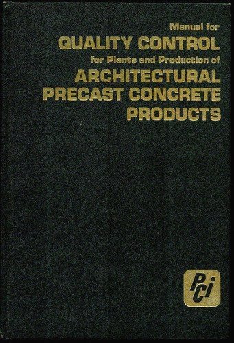 Manual for quality control for plants and production of architectural ...