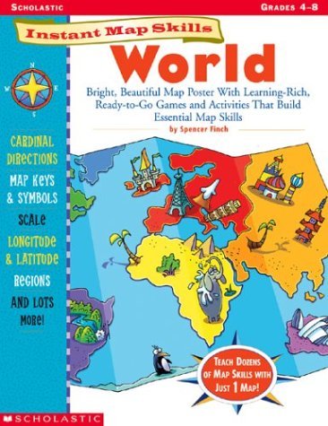 Instant Map Skills: World: Finch, Spencer: 9780439540483: Amazon.com: Books
