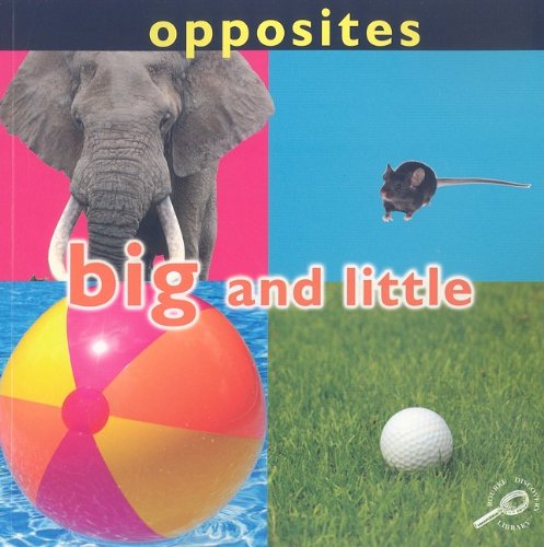 Opposites: Big and Little (Concepts): Mitten, Luana: 9781604728132 ...