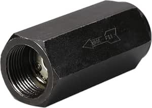 YACO INDUSTRY HCV 1" NPT Hydraulic Check Valve, Carbon Steel Body ...