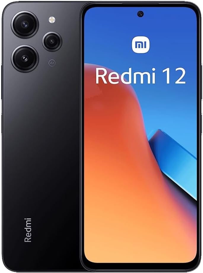 Xiaomi Redmi 12 Dual Sim 128gb Midnight Black 4gb Ram : Amazon.com.mx ...