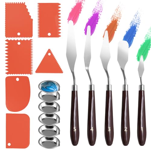 Encuentra 🎨 Las mejores espatulas para pintar en óleo 2024