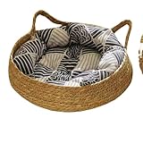 ・ブランド:Bivoyud・製造元:Bivoyud・モデル:01・【通気性】蒸れにくく、夏場でも涼しくて快適です・【お手入れ】天気の良い日に日光に当てて乾燥させることで、湿気を飛ばし、ダニやカビの発生を防ぎます・【軽量】蒲草で編込まれたベッ...