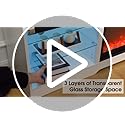 Amazon.com: COCO DESIGN Fireplace TV Stand up to 75" TVs, 23" Electric ...