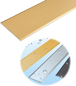 Amazon.com: 3Pcs Aluminum Floor Transition Strips, Floor Divider Strips ...