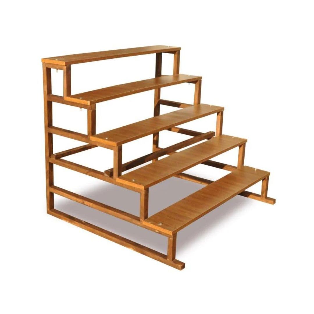 Buy Hastha Kalalu 5-Step Wooden Golu Stand - Easy Assembly & Storage ...