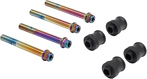 Amazon | プロトブレンボ(PLOT brembo) オフセットカラー キャリパーマウントボルトセット フランジ六角 チタン色 Z900RS/CAFE φ320(オーバーサイズ) CBK ...