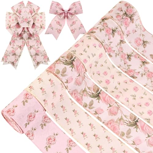 Best Floral Fabric Ribbons to Elevate Your Crafting Projects - Totally ...