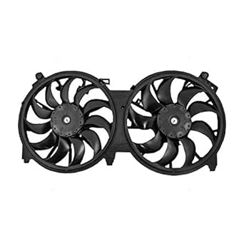 Amazon.com: RAREELECTRICAL New Dual Radiator and Condenser Fan ...