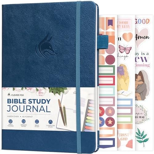 Clever Fox Bible Study Journal – Church Notes Notebook – Note Taking ...