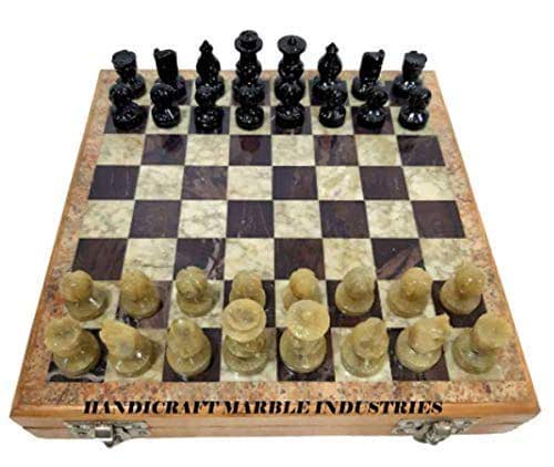 Amazon.com: Harmon Chess, Borgov Chess, Gotham Chess, Wooden Chess ...