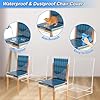 Amazon.com: Cosmos 4 Pcs Plastic Chair Covers Waterproof Dining Chair ...
