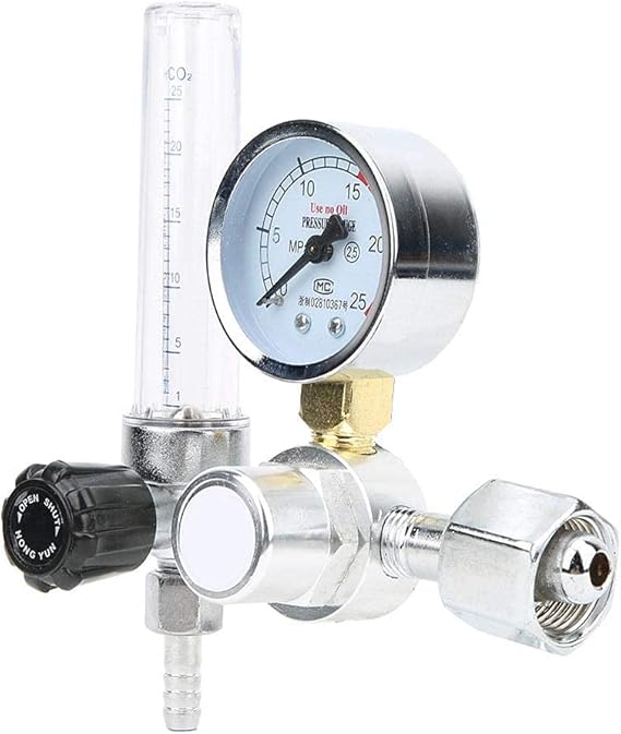 Régulateur de Débitmètre Argon-CO2-Mig-Tig, Argon CO2 Pressure Gauge ...