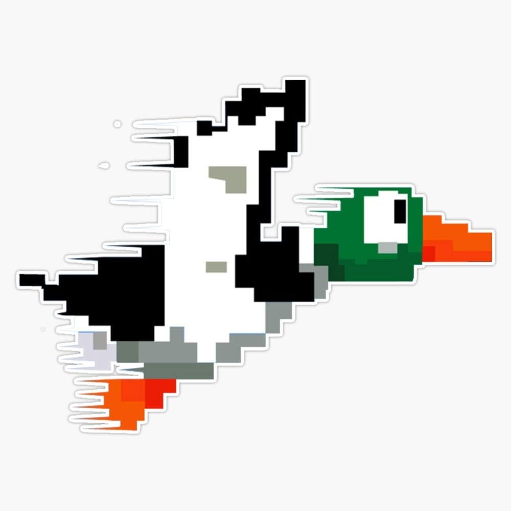 Amazon.com: Duck Mullet Sticker Bumper Sticker Vinyl Decal 5" : Automotive