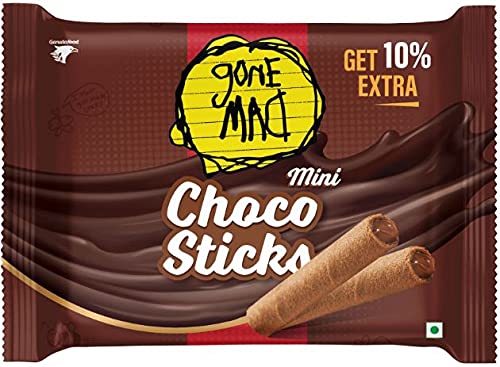 Amazon.com: Gone Mad Choco Sticks Tray Pack (Pack of 10)*3 : Grocery ...