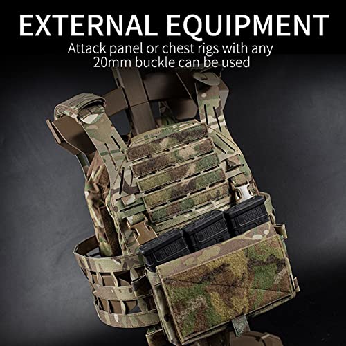 Military Tactical Training Vest, Adjustable Lightweight Vests Outdoor ...