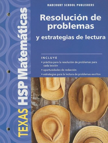 Amazon | Math, Grade 5 Problem Solving & Reading Strategy Workbook: Harcourt School Publishers ...