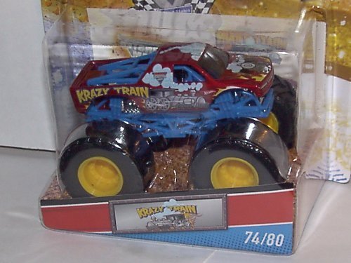 Buy 2011 HOT WHEELS 1:64 Scale ~Krazy Train~ Tattoo Series Monster JAM ...
