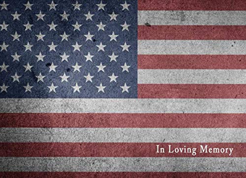 In Loving Memory: Military Funeral Guest Book - Veteran Memorial ...