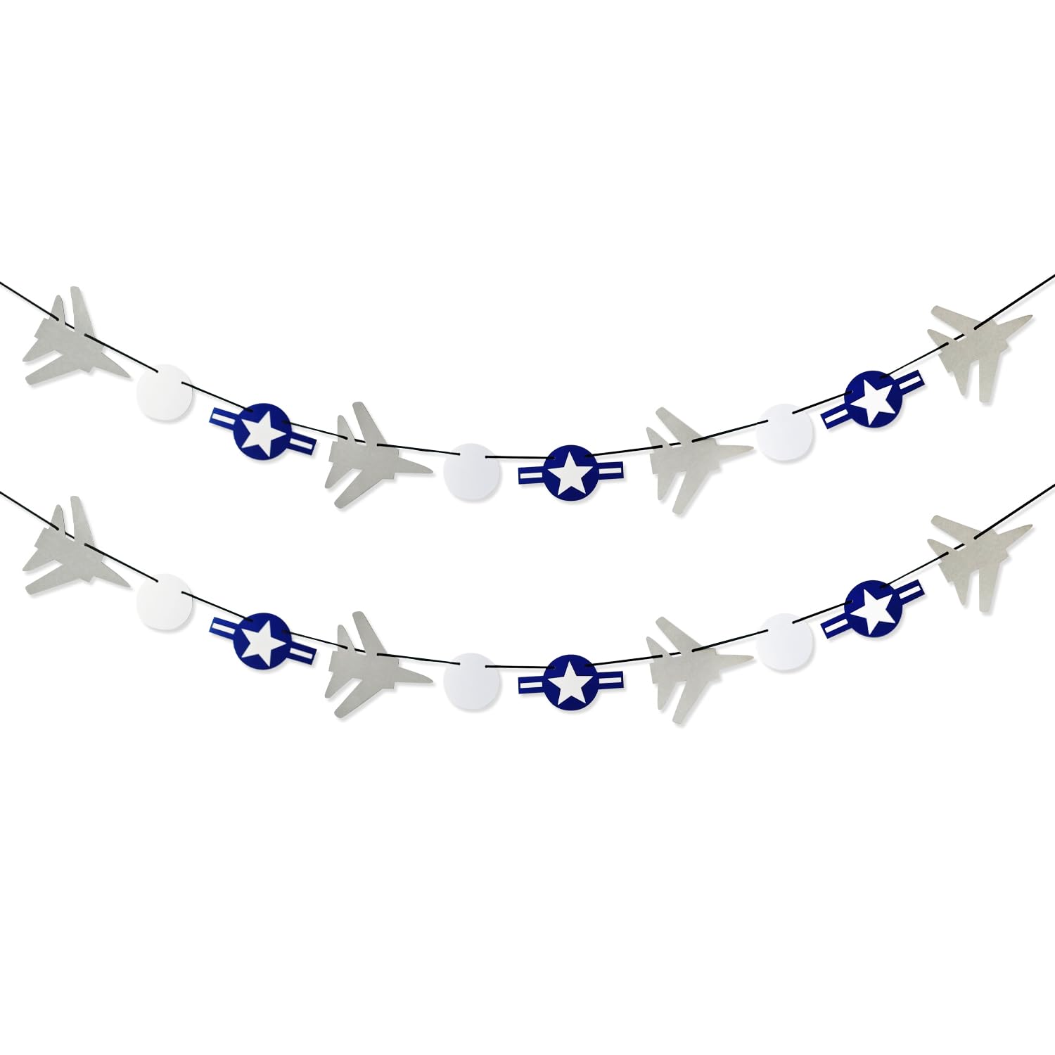 Amazon.com: 2 Pcs Military US Air Force Banner, USAF Theme Party Decor ...