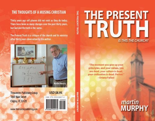 Amazon.co.jp: The Present Truth (English Edition) 電子書籍: Murphy, Martin ...