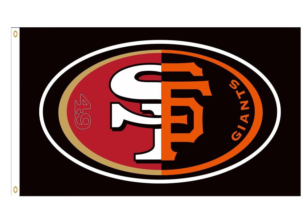 Niners And Giants Logo New Era 59Fifty San Francisco 49ers Team Script
