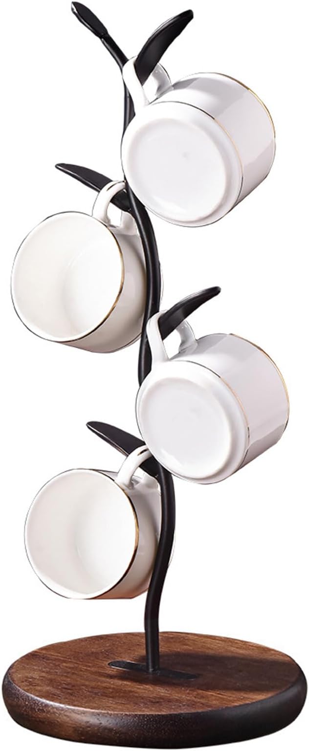 Mug Tree Stands Cup Holder Coffee Mugs Tea Cups Drying Storage stand ...