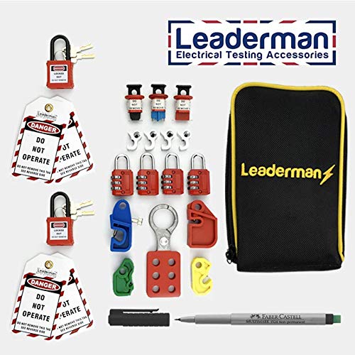 Leaderman MCB RCD Lockout/off Electrical Kit For Consumer Unit Circuit ...