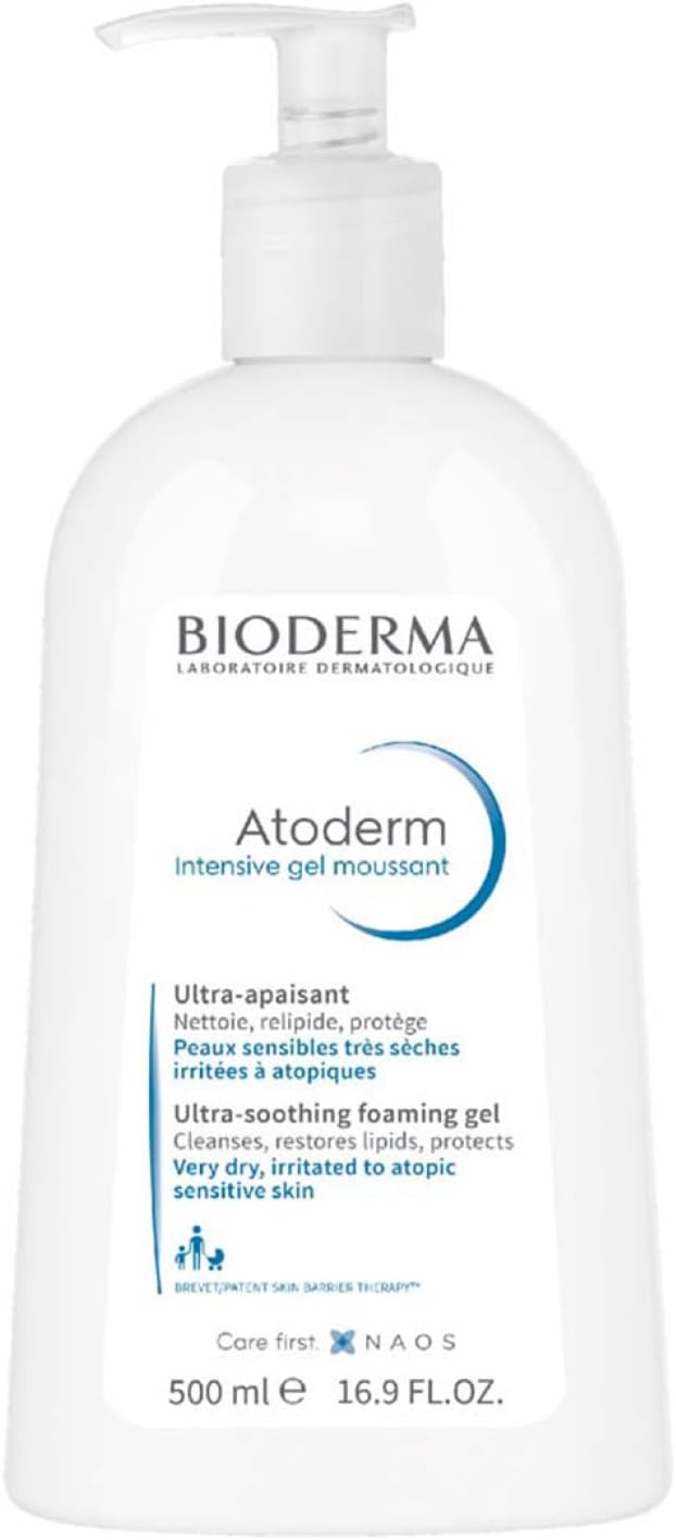 Bioderma Atoderm Intensive Ultra-Soothing Shower Gel For Very Dry To ...
