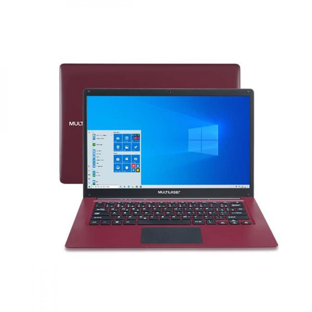 Notebook Legacy C 14 Pol 2GB 32GB Atom Win Vermelho - PC132, Multilaser ...